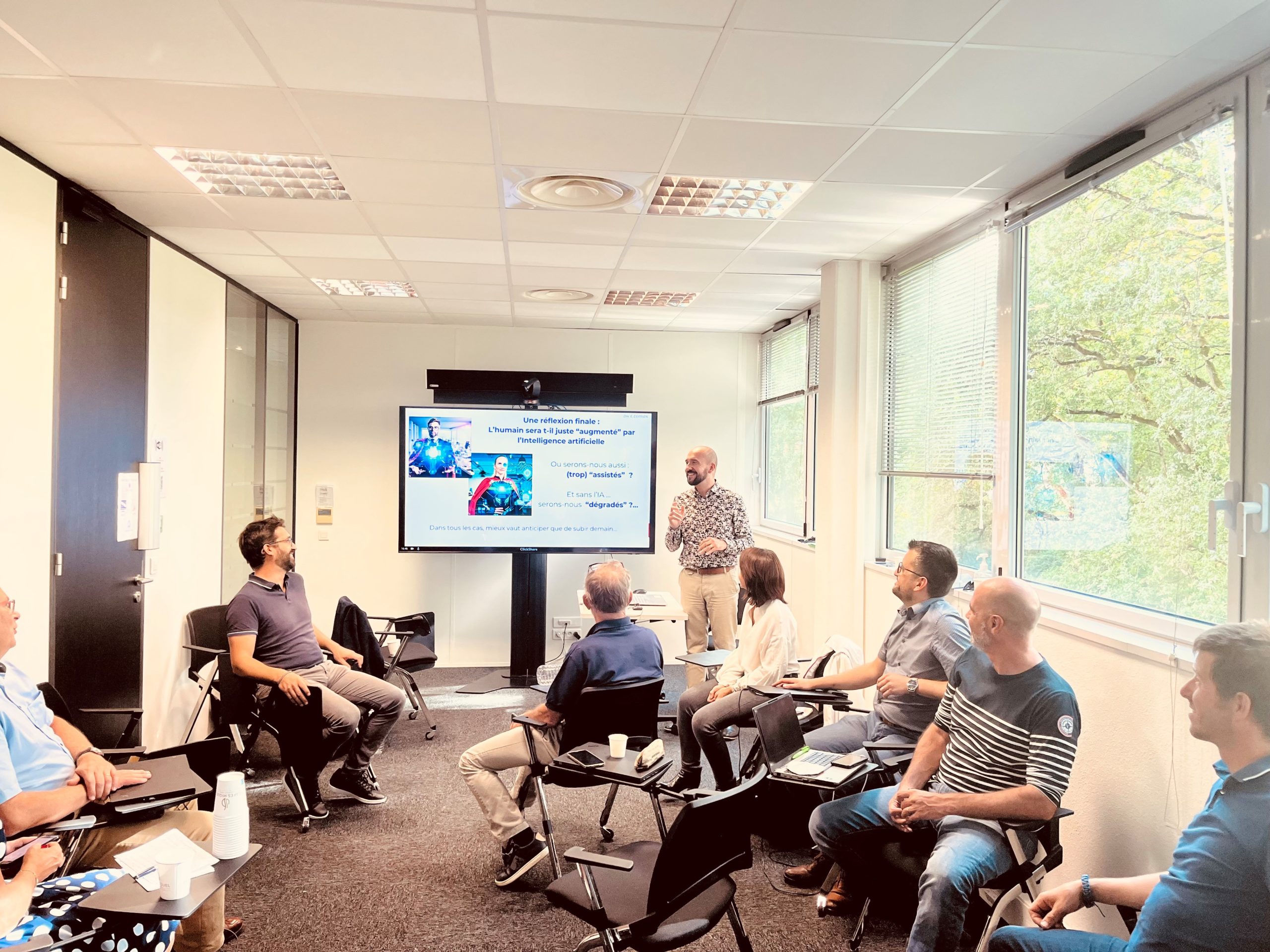 |PME|🎤 Intervention sur l’Intelligence Artificielle en entreprise 🧠 et ...